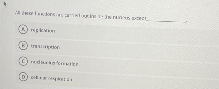 [Solved]: All these functions are carried out inside the nu