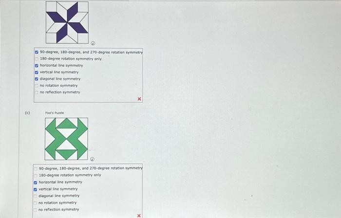 Solved 90-degree, 180-degree, and 270-degree rotation | Chegg.com