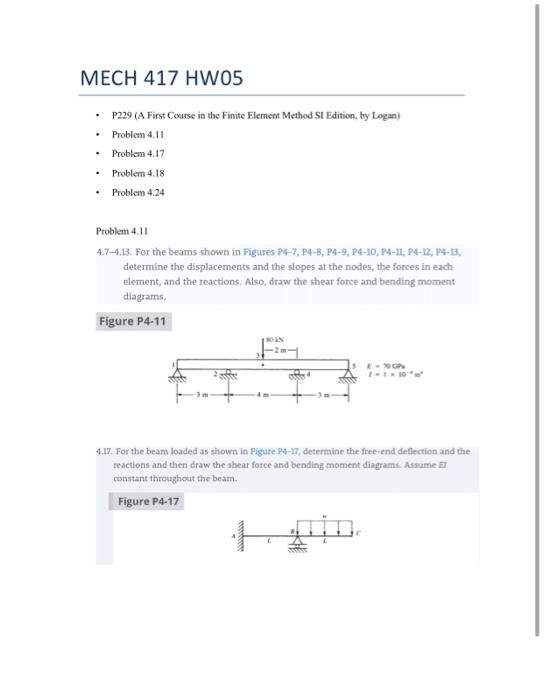 Solved Hi! It's a Finite Element Analysis HW please solve it | Chegg.com