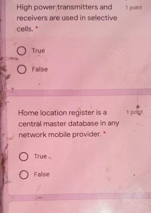 Solved High power transmitters and 1 point receivers are | Chegg.com