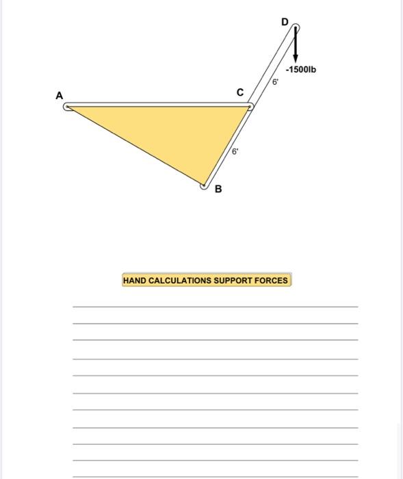 Solved 4) Use the method of MEMBERS to determine the true | Chegg.com