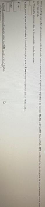 Solved Anaal turting solutions for college graduates with | Chegg.com