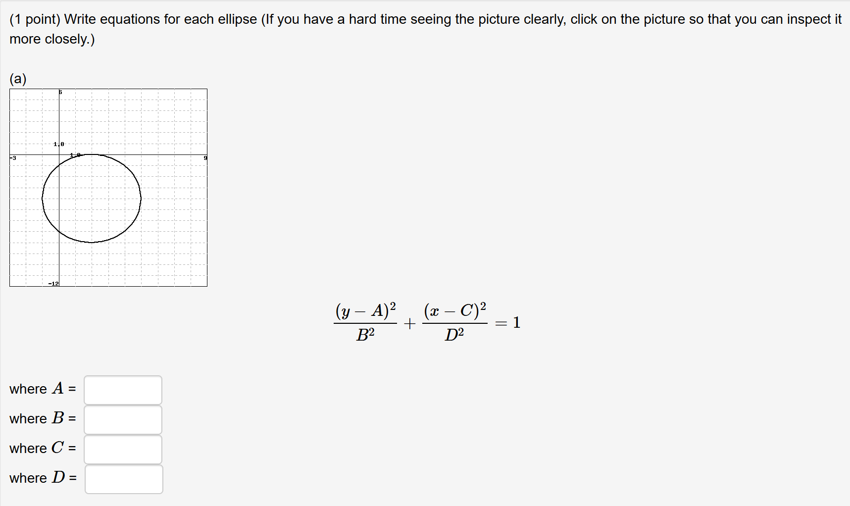 Solved Write equations for each hyperbola (If you have a | Chegg.com