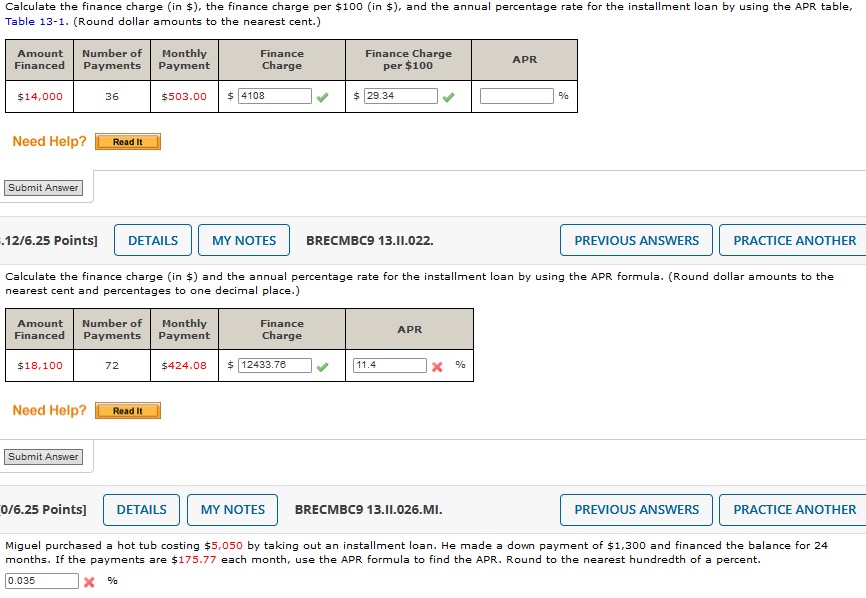 Solved Calculate the finance charge (in $ ), ﻿the finance | Chegg.com