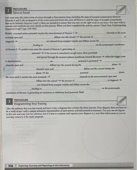 Solved Time to Tracel Let's now trace the entire series of | Chegg.com