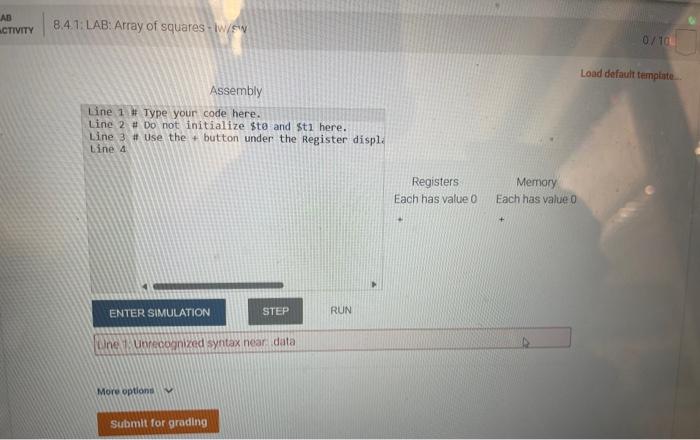 Solved Given an array of four integers, write a program that | Chegg.com