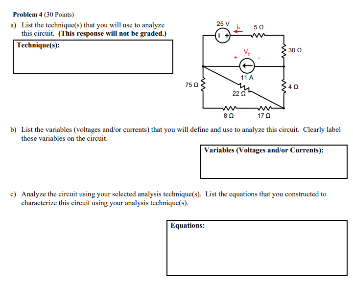 Solved Problem 4 ( 30 ﻿Points)a) ﻿List the technique(s) | Chegg.com