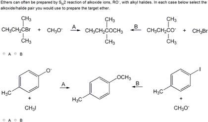 Solved Ethers can often be prepared by SN2 reaction of | Chegg.com
