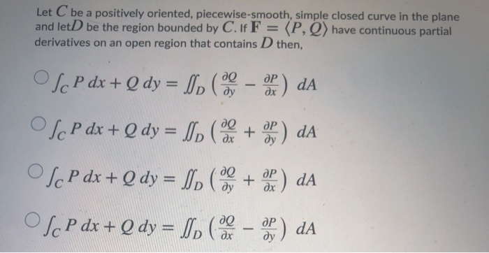 Solved Let C be a positively oriented, piecewise-smooth, | Chegg.com