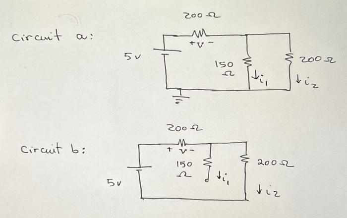 Solved Calculate the unknown parameters in the circuits | Chegg.com