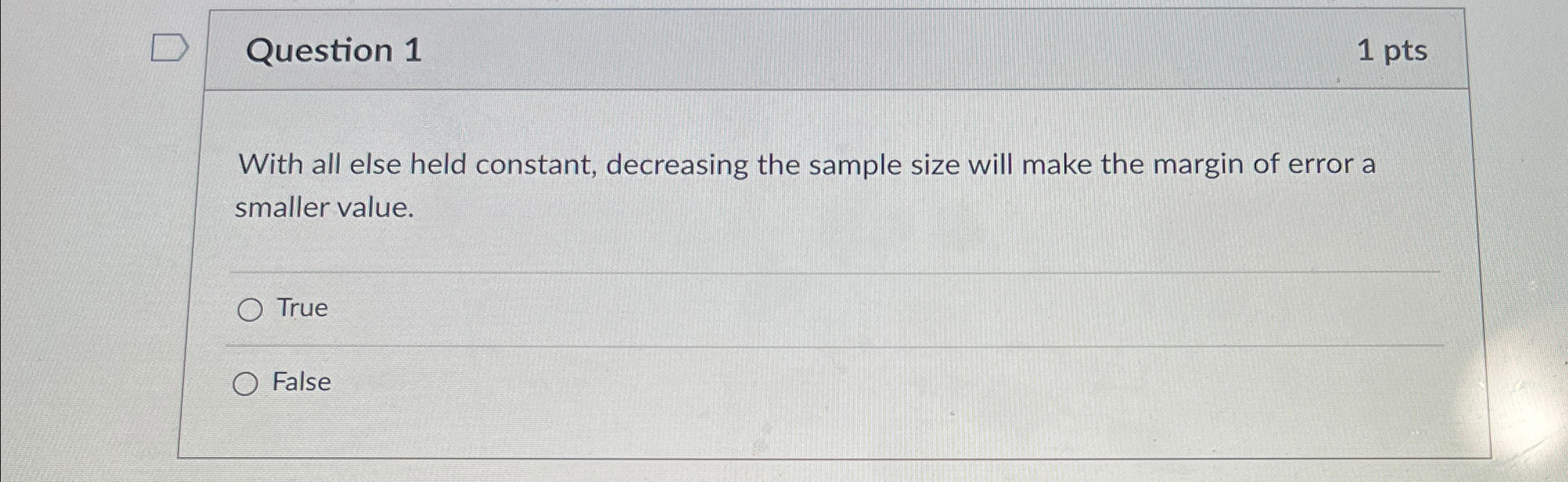 Solved Question 11 ﻿ptsWith all else held constant, | Chegg.com