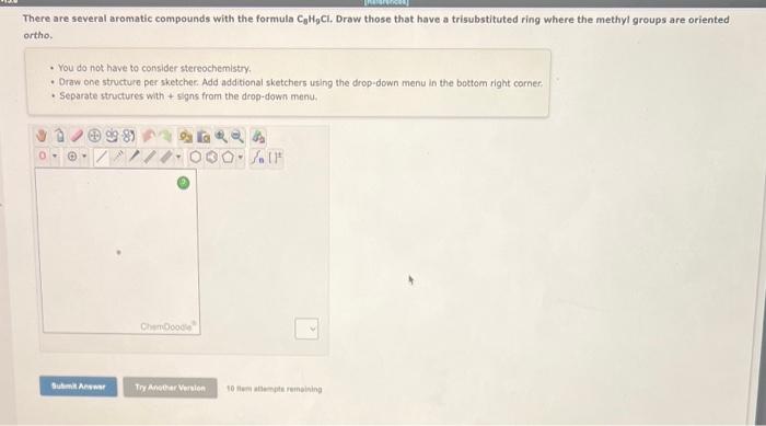 Solved There are several aromatic compounds with the formula | Chegg.com