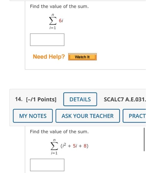 Solved Find the value of the sum. ∑i=48(4i−3)Find the value | Chegg.com