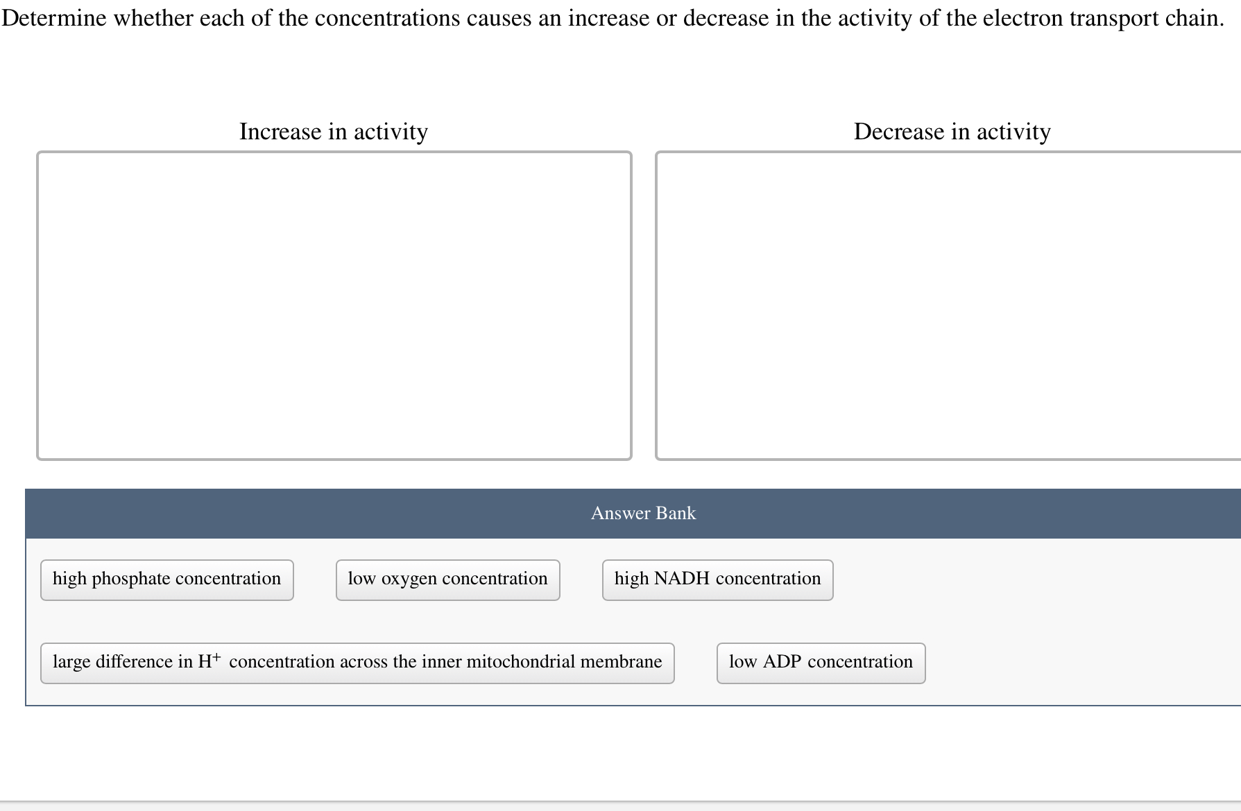 Solved Determine whether each of the concentrations causes | Chegg.com