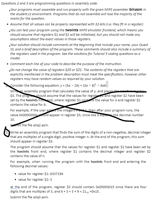 Write an assembly program that finds the sum of the | Chegg.com