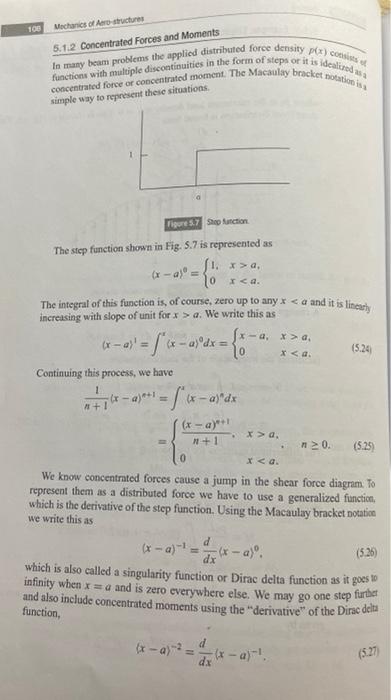 Solved Solve Question 5 1 Using The Singularity Functions