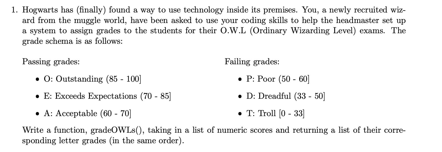Solved Hogwarts has (finally) ﻿found a way to use technology | Chegg.com