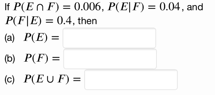 Solved: (1 Point) If P(A) = 0.3, P(B) = 0.1, And P(AUB) = ... | Chegg.com