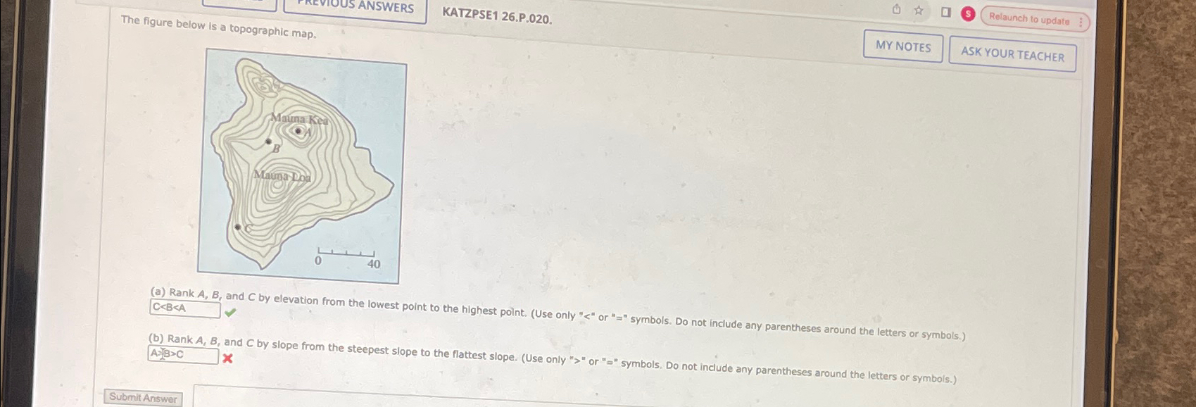 Solved ANSWERS KATZPSE1 26.P.020.\\nRelaunch to update\\nASK | Chegg.com