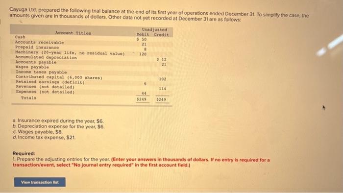 Solved hi! please help with 1. record insurance expired 2. | Chegg.com