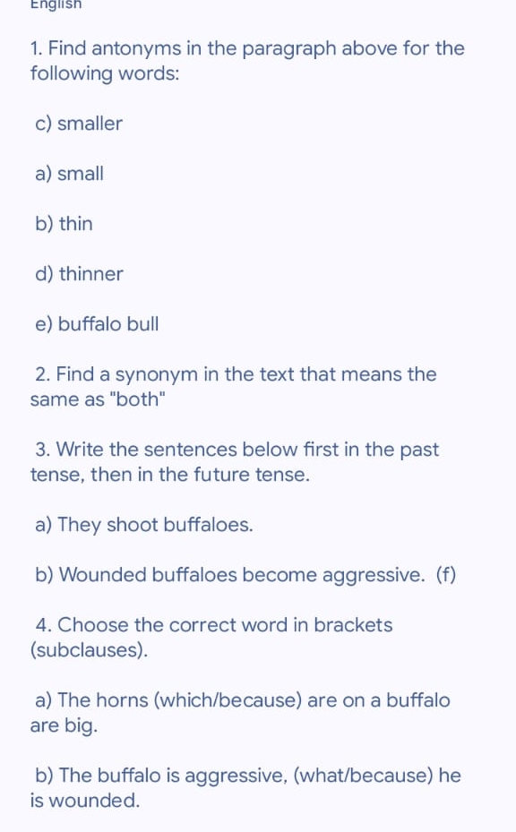 Solved Find antonyms in the paragraph above for the | Chegg.com