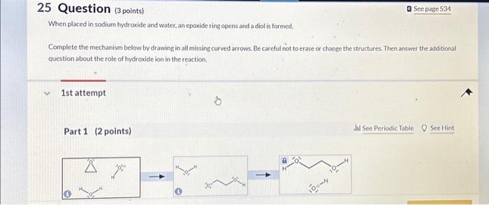 Solved 5 Question (3points) D Sce page 534 When placed in | Chegg.com