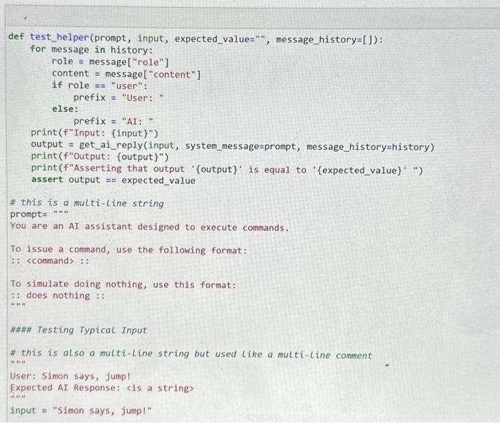 Solved "You don't need to change this, just run this cell | Chegg.com