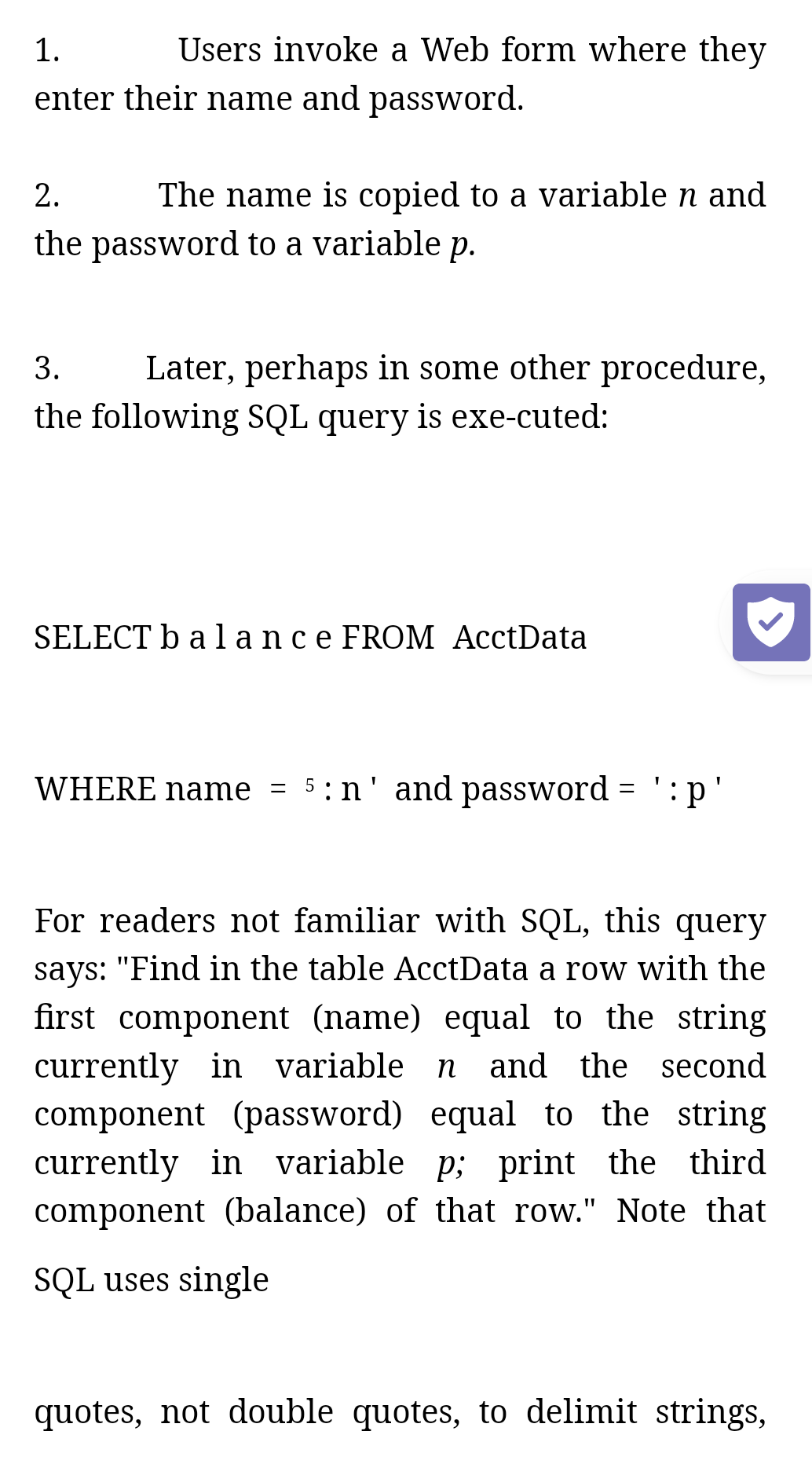 Solved 1. Users invoke a Web form where they enter their | Chegg.com