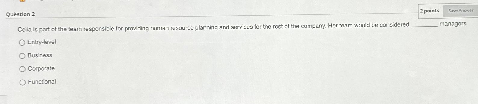 Solved Question 22 ﻿pointsCelia is part of the team | Chegg.com