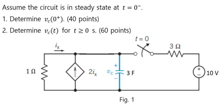 Solved Assume the circuit is in steady state at | Chegg.com Solved Assume the circuit is in steady state at | Chegg.com
