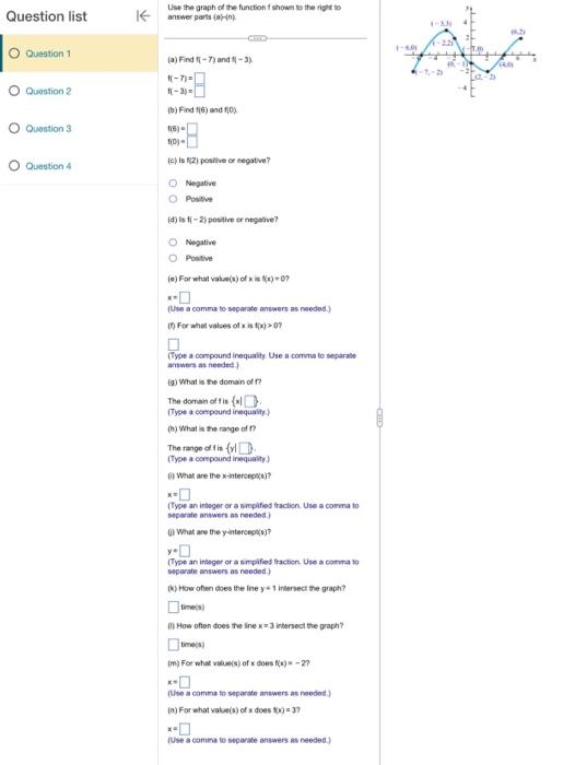 Solved Question list Question 1 Question 2 Question 3 | Chegg.com