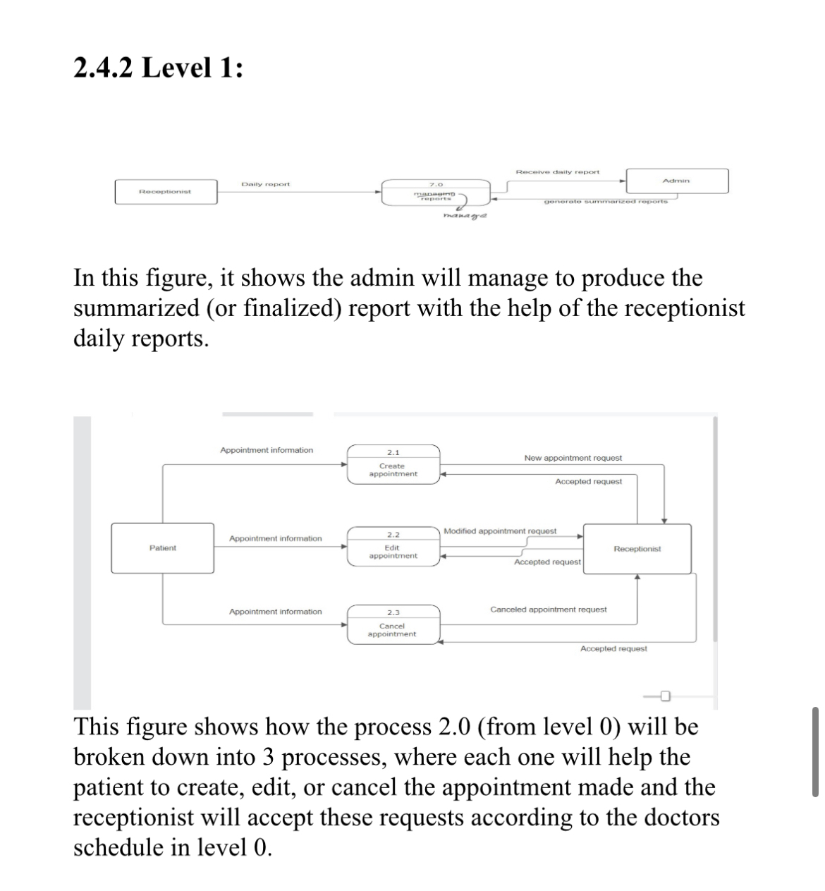 Solved Draw a medical centre system sequence diagram | Chegg.com