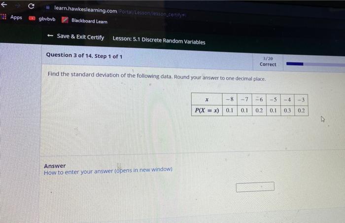Solved c * Apps learn.hawkeslearning.com | Chegg.com