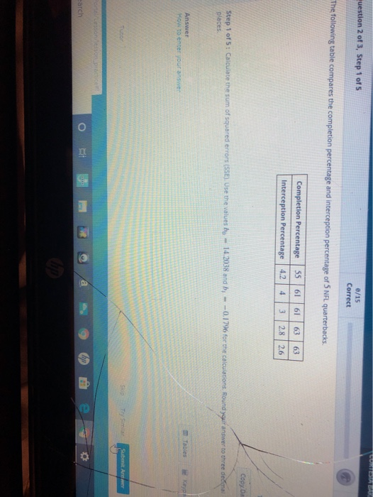 Solved CONTALAR uestion 2 of 3, Step 1 of 5 /15 Correct The | Chegg.com Solved CONTALAR uestion 2 of 3, Step 1 of 5 /15 Correct The | Chegg.com