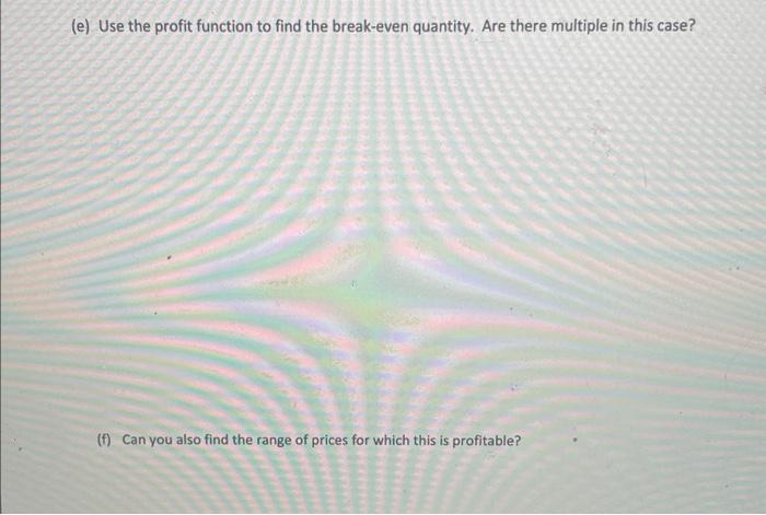 Solved Example 2: Assume the demand for widgets is linear. | Chegg.com