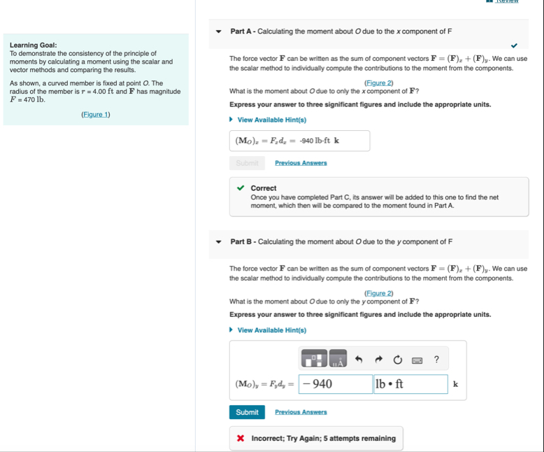 Solved Learning Goal:To demonstrate the consistency of the | Chegg.com