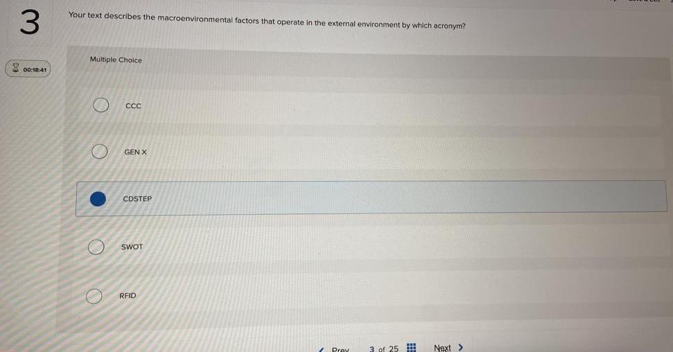 Solved 3 ﻿Your text describes the macroenvironmental factors | Chegg.com