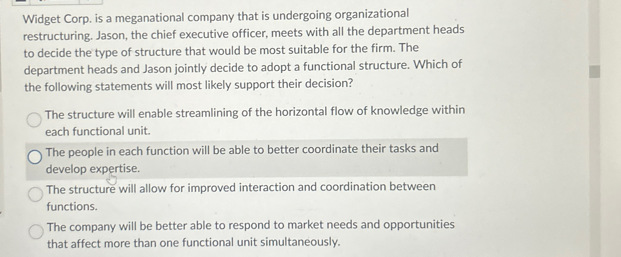 Solved Widget Corp. is a meganational company that is | Chegg.com