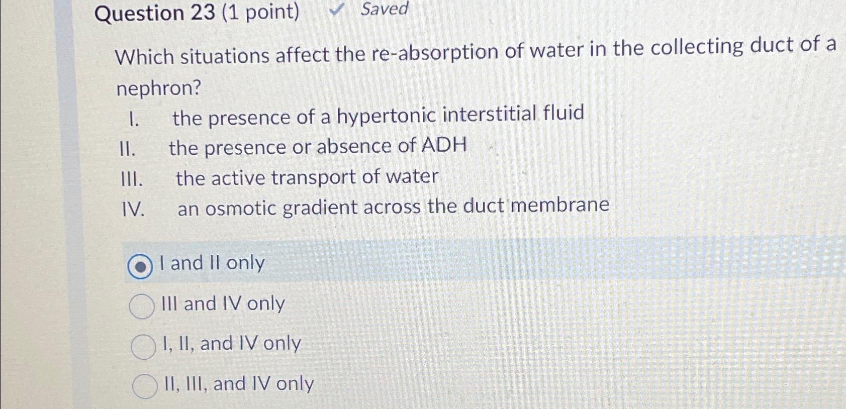 Solved Question 23 (1 ﻿point)SavedWhich situations affect | Chegg.com