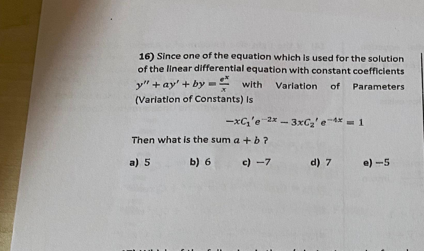 Solved Since one of the equation which is used for the | Chegg.com
