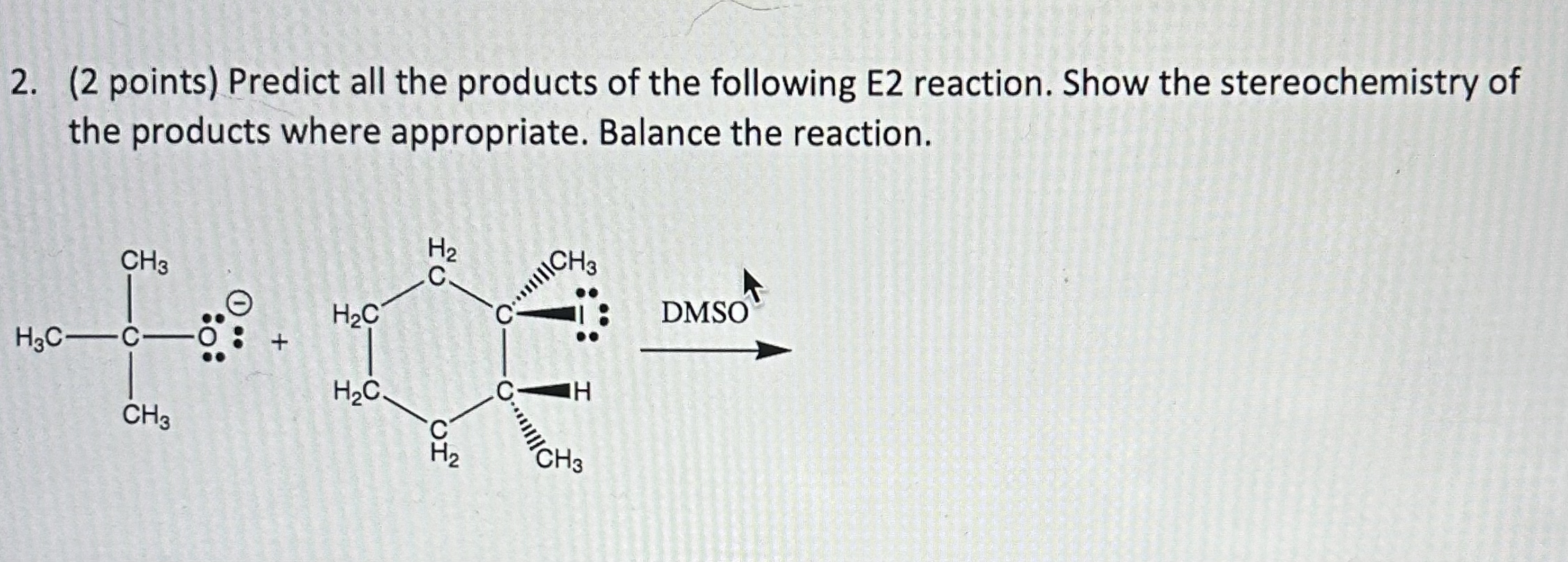 Solved (2 ﻿points) ﻿Predict all the products of the | Chegg.com