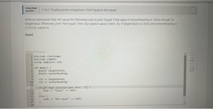 Solved Write an expression that will cause the following | Chegg.com