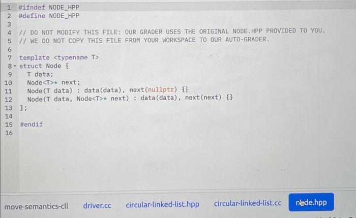 In this programming problem, you will implement move | Chegg.com