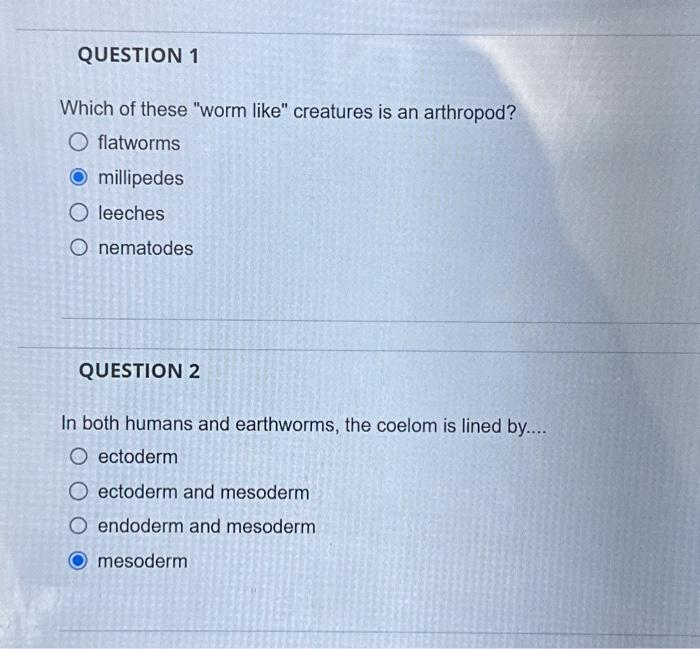 Solved Are my answers correct?QUESTION 1 Which of these | Chegg.com