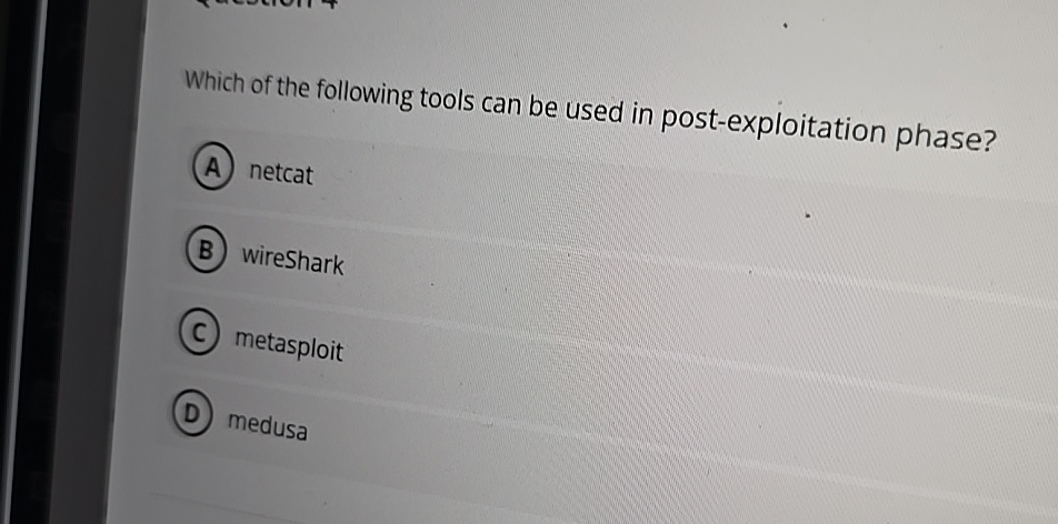 Solved Which of the following tools can be used in | Chegg.com
