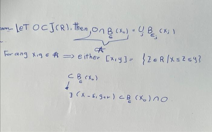 Solved real analysis nonempty open set is the disjoint union | Chegg.com