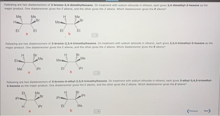 Solved Following are two diastereomers of | Chegg.com
