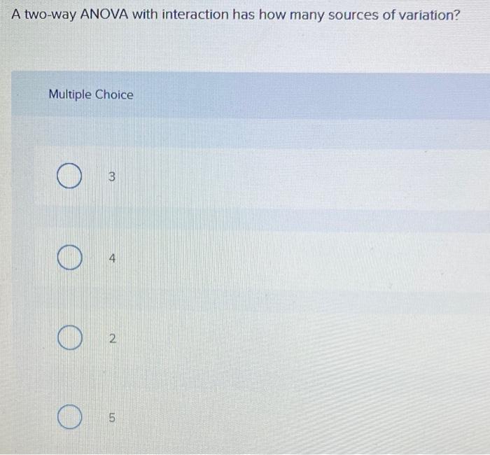 [Solved]: help plz, explain A two-way ANOVA with inter