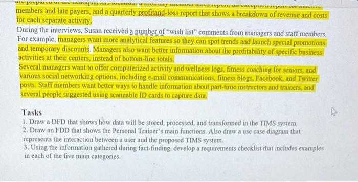 Solved Fact-Finding Summary - A typical center has 300−500 | Chegg.com