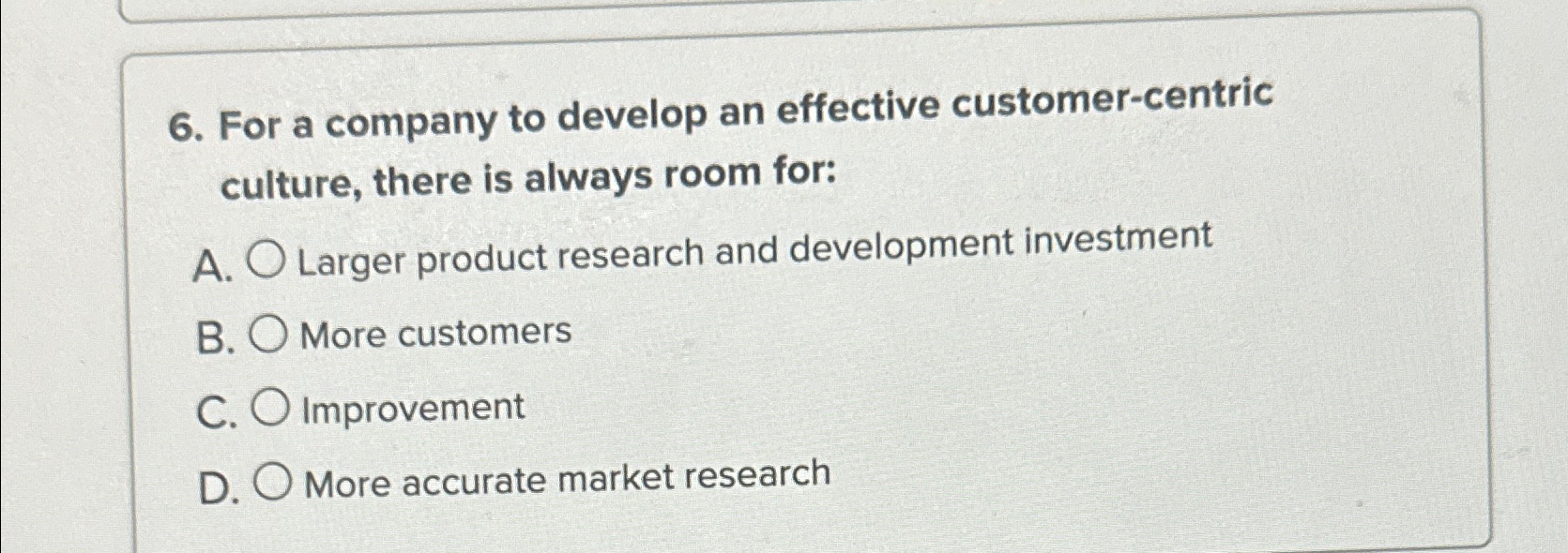 Solved For A Company To Develop An Effective